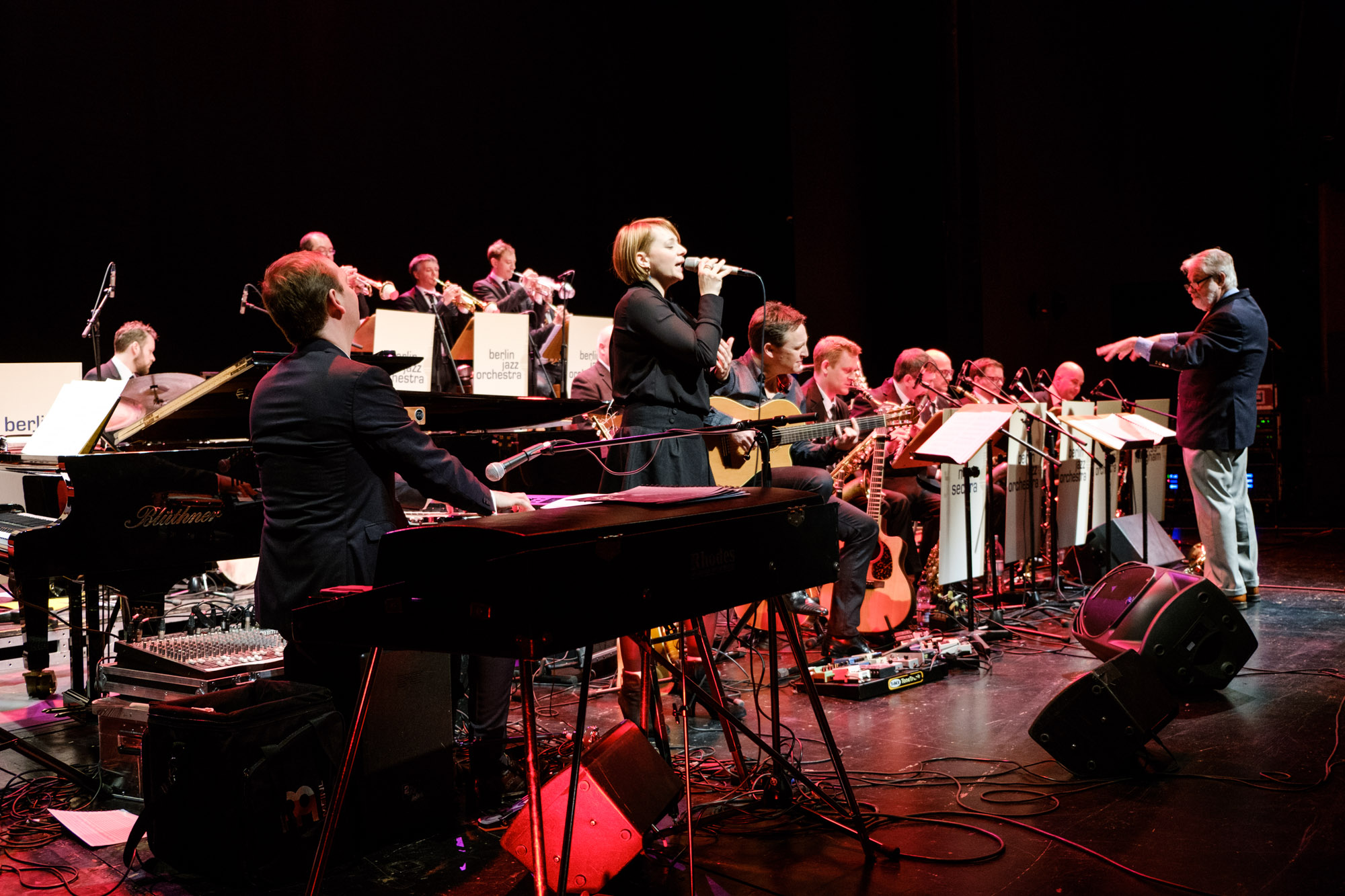 Berlin Jazz Orchestra + Christin Claas trio live @ Halle/Saale ...